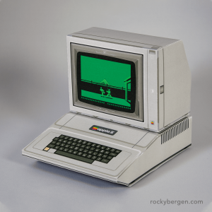 ️ Papercraft Ordenador Apple II – Plantilla para imprimir gratis